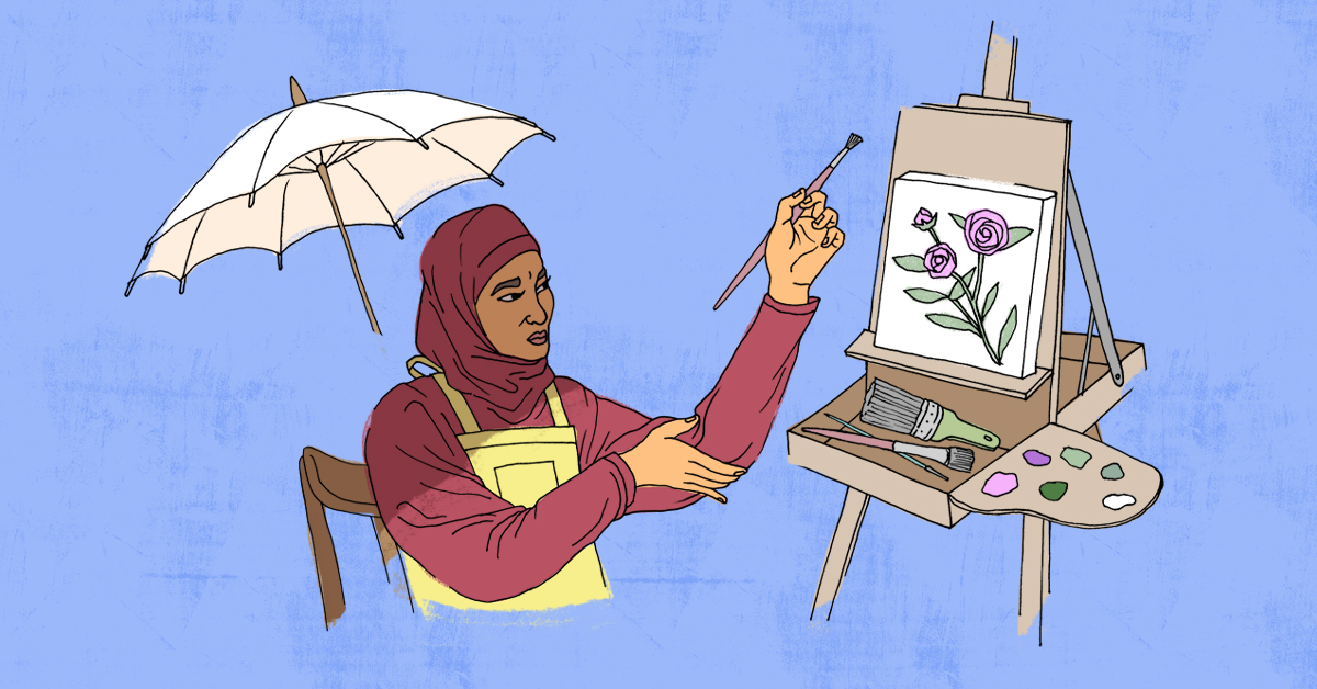 Making Art For A Living | SpinalMuscularAtrophy.net